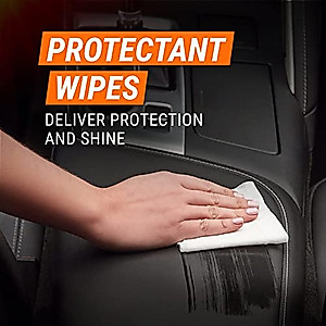 Armor All Car Wash and Cleaner Kit, Includes Cleaning Wipes for Car Interior, Cleaner Concentrate, Car Air Freshener, Microfiber Towels (8 Piece Kit)