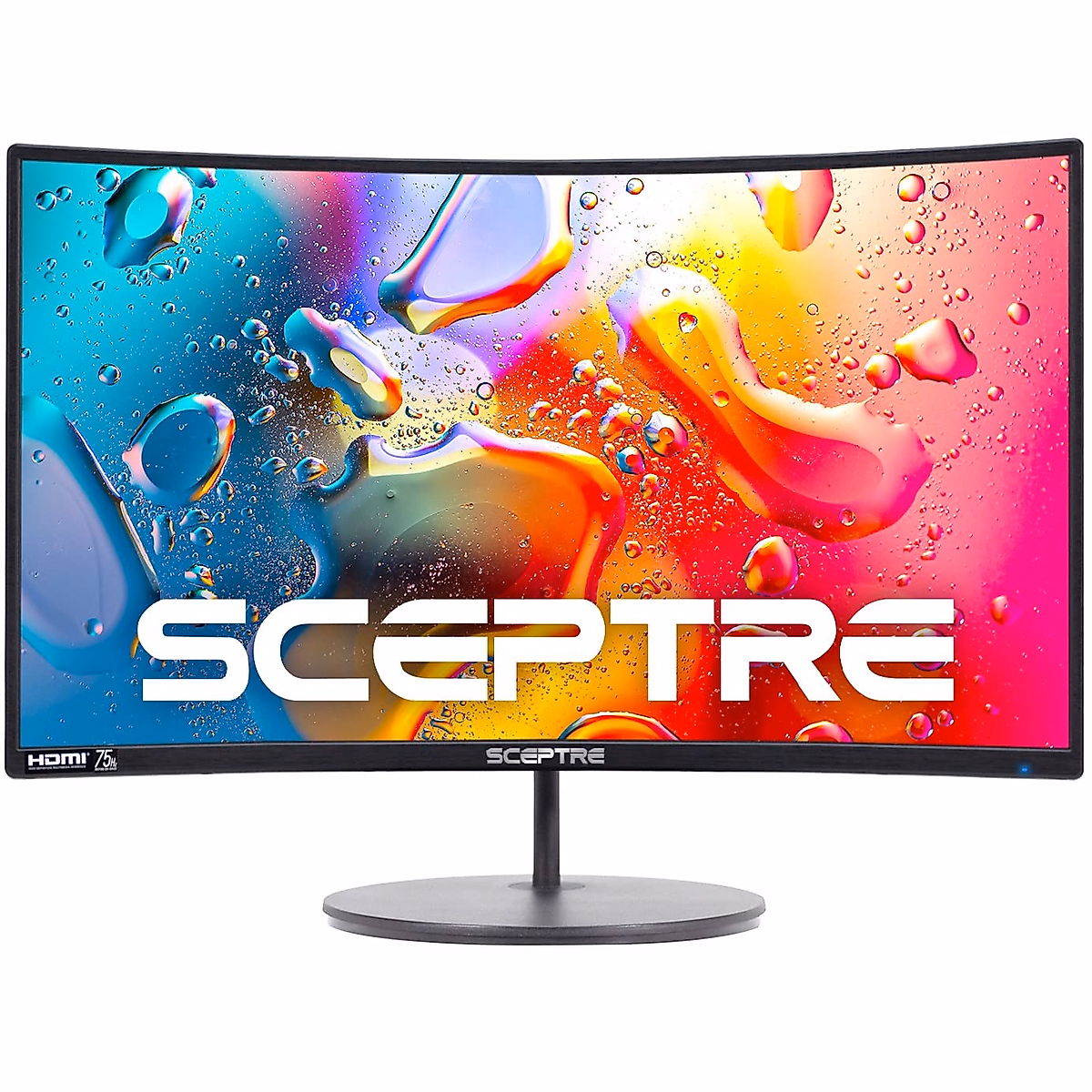 Sceptre Curved 24-inch Gaming Monitor 1080p R1500 98% sRGB HDMI x2 VGA Build-in Speakers, VESA Wall Mount Machine Black (C248W-1920RN Series)