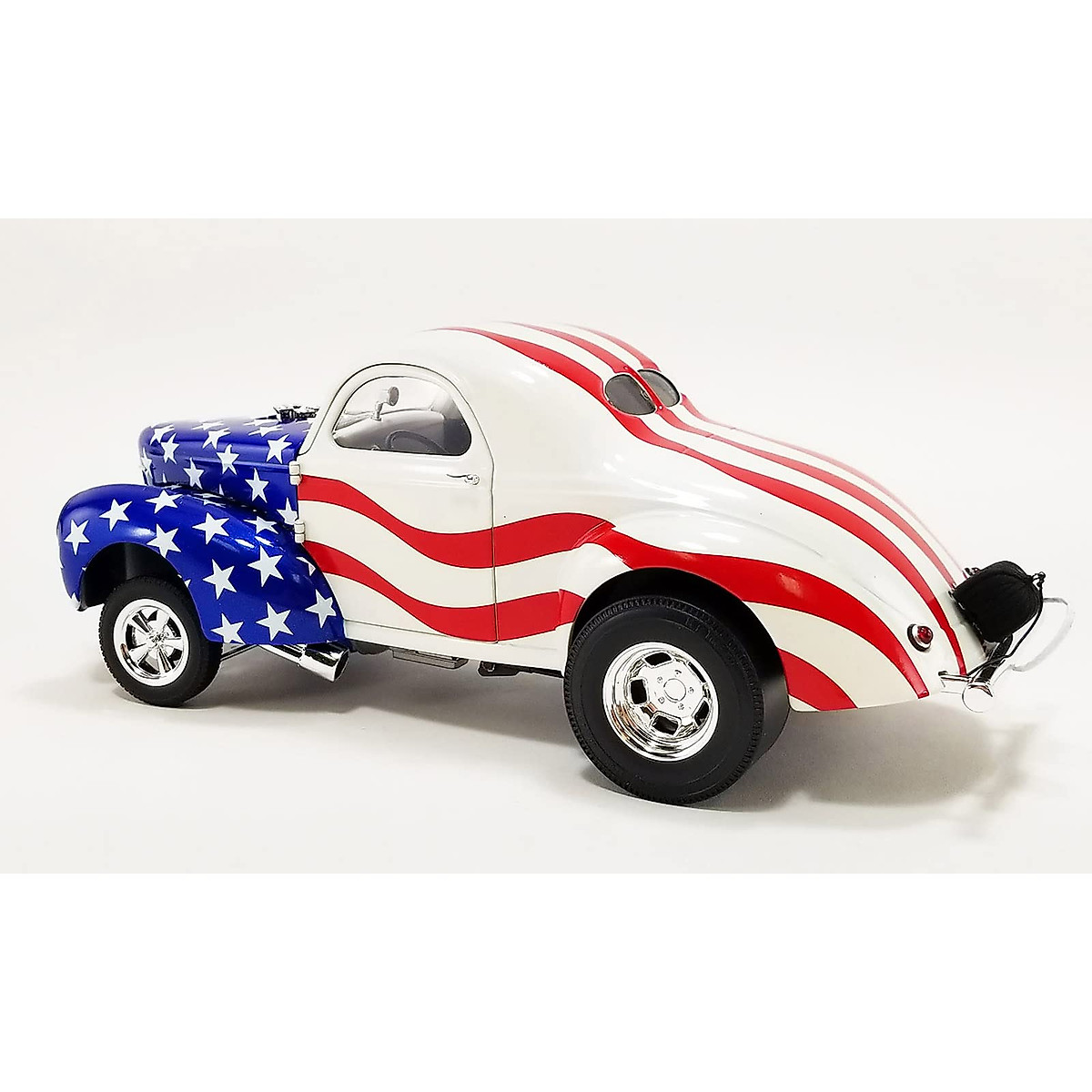 1940 Gasser Patriot American Flag Livery Limited Edition to 300 Pieces Worldwide 1/18 Diecast Model Car by Acme A1800923