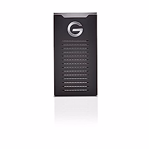 SanDisk Professional 2TB G-DRIVE SSD - Ultra-Rugged, IP67 Dust/Water Resistant, Portable External NVMe Solid State Drive, Up to 1,050 MB/s, USB 3.2 Gen 2 - SDPS11A-002T-GBANB