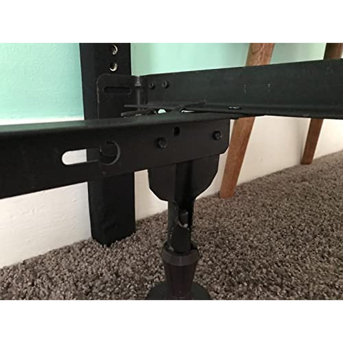 Home's Place Replace Wheels on Bed Frame with These Sturdy Bed Frame Feet Replacement. Keep Bed from Moving. Heavy Duty Bed Frame Feet. Set of 6