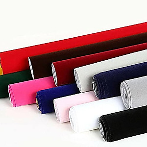 Self Adhesive Velvet Drawer Liner Roll Felt Fabric Velvet Flocking Liner for Jewelry Drawer Box Shelf Crafts-Self Adhesive Velvet Flock Contact Paper Roll Shelf Liner for Jewelry Drawer