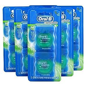 Oral-B 54 Yards Floss Satin Mint Twin Pack (6 Pieces)