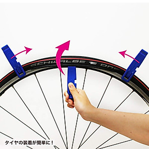 Schwalbe (3-Piece Set) Tyre Levers - Blue