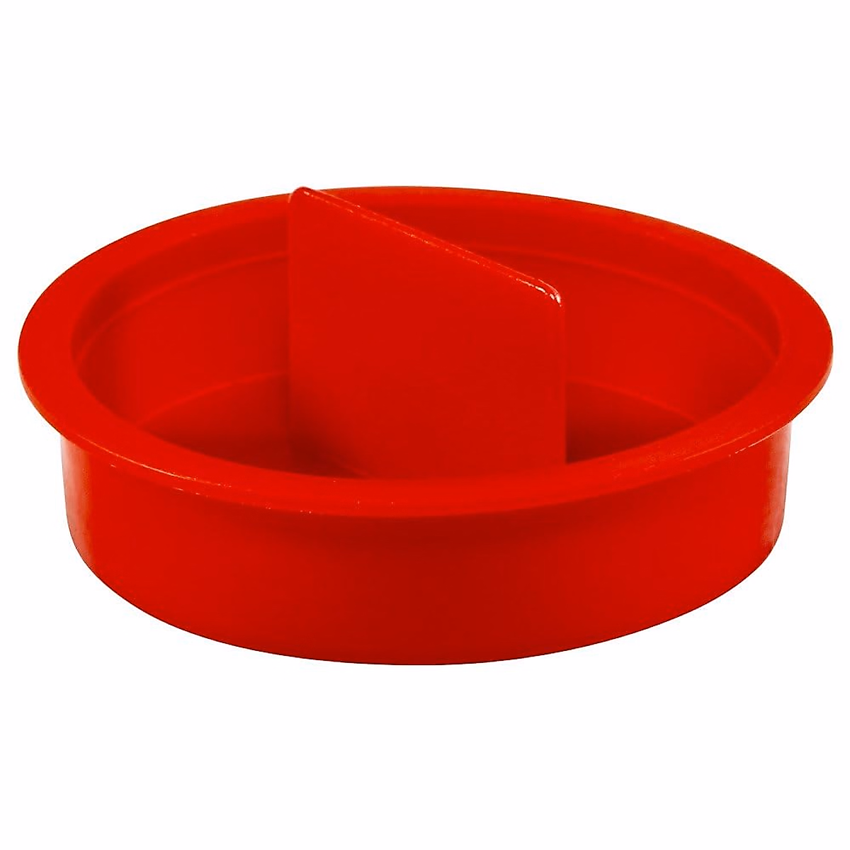 Caplugs QCPT19Q1 Plastic Center Pull Tab Tapered Plug. CPT-19, PE-LD, Cap OD 1.94" Plug ID 1.784", Red (Pack of 200)