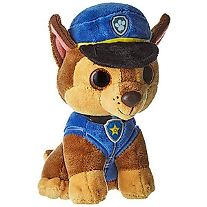 TY 41208 Paw Patrol - Chase with Glitter Eyes 15 cm