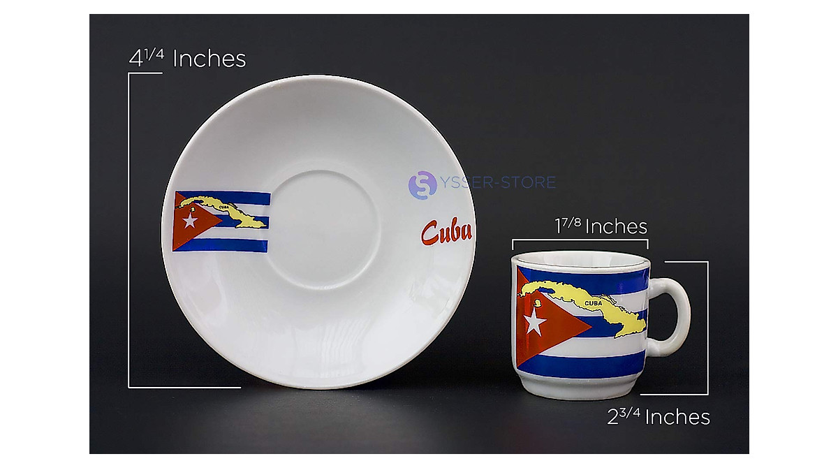 Cuban Expresso Cup Set - 12-Piece Collection