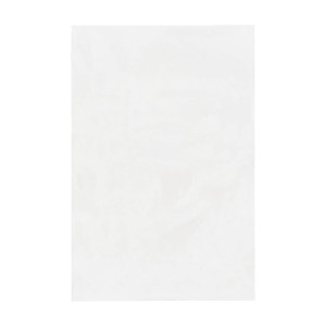 InfinitePack 100 CT 12x18 inches 1 Mil Clear Plastic Flat Open Poly Bags Great for Food, Storage, Packaging, and More