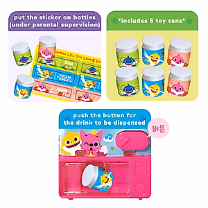 [Random] Kids Baby Cute Shark Family Mini Drink Vending Machine Toy