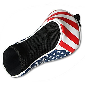 Craftsman Golf Stars & Stripes American USA US Flag Fairway Wood Headcover Head Cover Replacement for Taylormade Callaway Mizuno Cobra Ping Adams Etc.