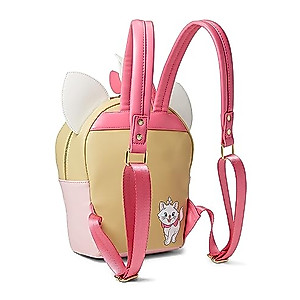 Loungefly Disney Marie Sweets Cupcake Shape Womens Double Strap Shoulder Bag Purse