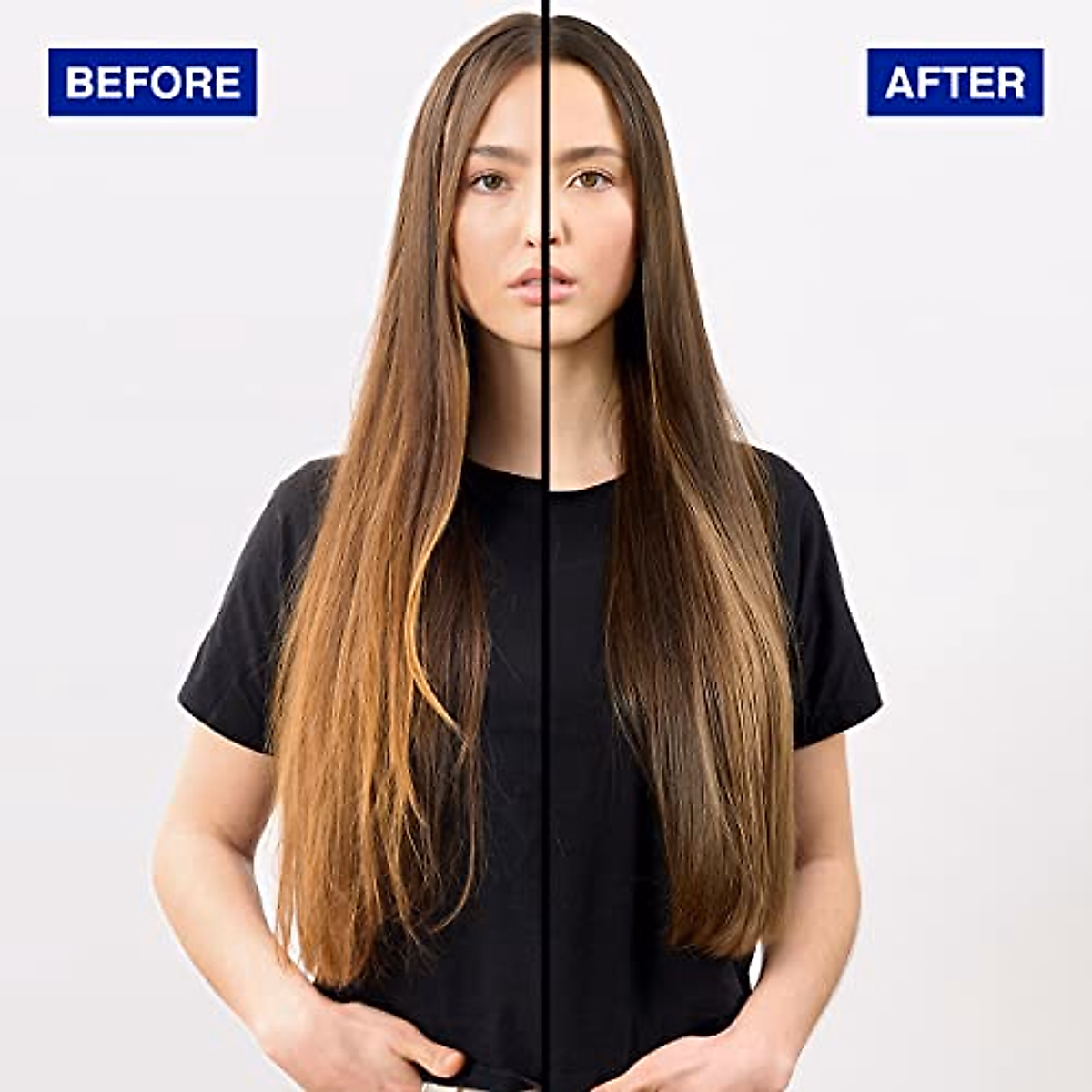 GOODBYE ORANGE Neutralizing Wash Shampoo – Color Balancing for unwanted orange and red undertones – Cleansing Vegan Hair Care with Blue- greenish pigments, 10.1oz