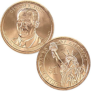 2016 PDS Presidential Dollar 9 Coin Set BU Uncirculated & Choice Proof $1