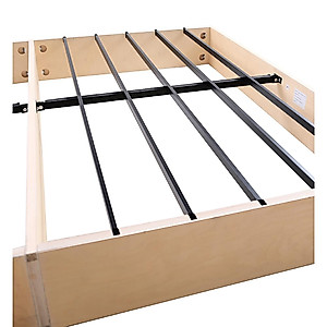 Panana Box Spring High Profile Metal Heavy Duty Easy Assembly Sturdy Box Spring Mattress Foundation, Strong & Sturdy Support No Noise Easy to Clean (9 Inch, Queen)