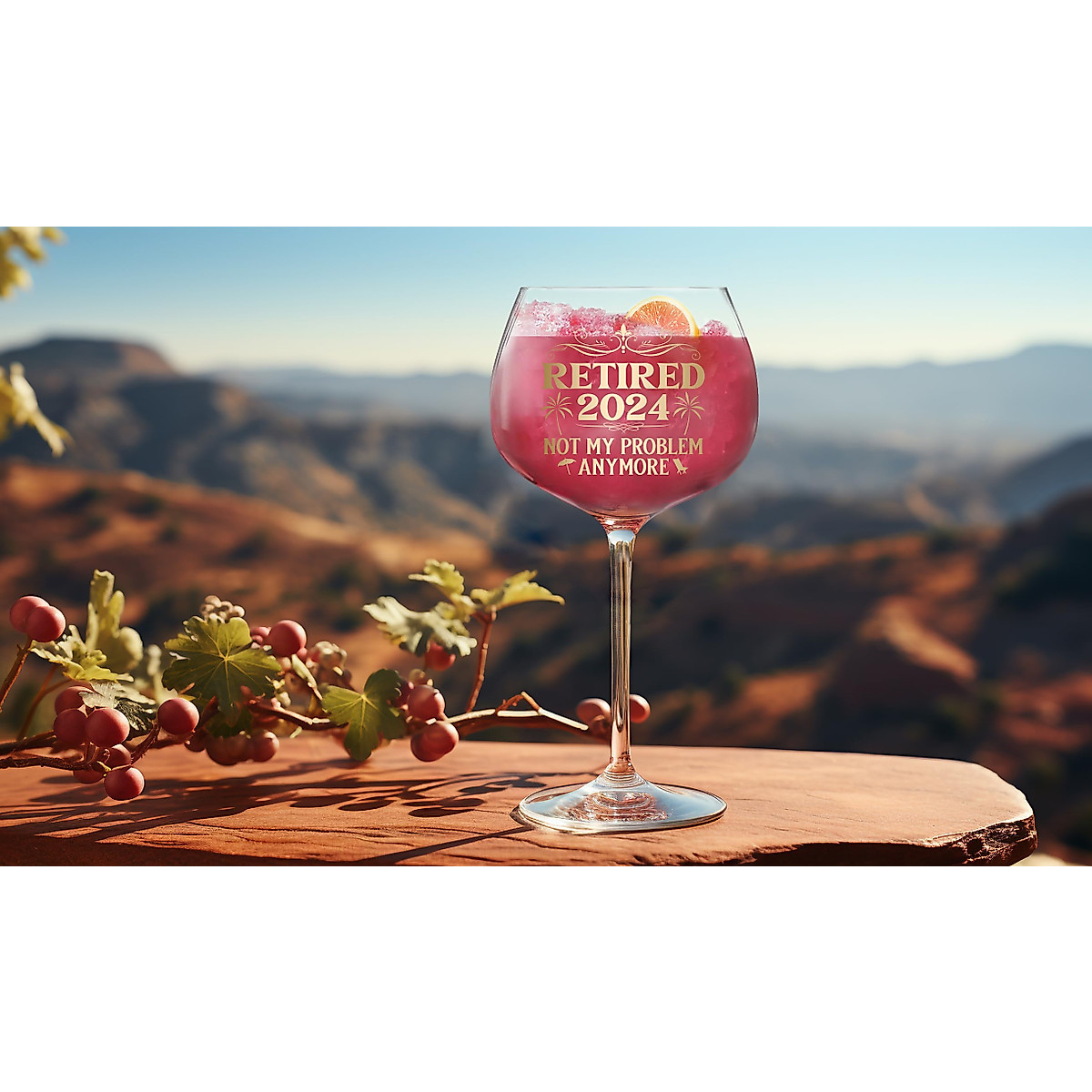 NewEleven Retirement Gift For Woman 2024 - Happy Retirement Gifts - Coworker Leaving Gifts, Farewell Gifts, Retirement Decorations, Farewell Goodbye Gifts For Coworkers, Friends - 16 Oz Wine Glass