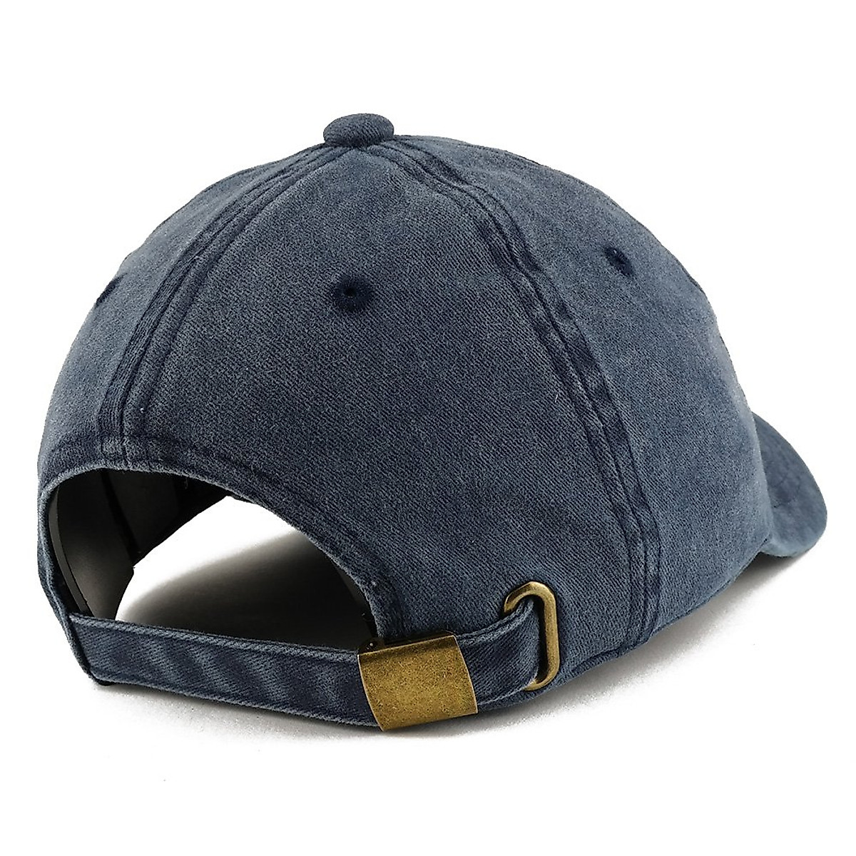 Trendy Apparel Shop Drone Pilot Embroidered Pigment Dyed Unstructured Cap - Navy
