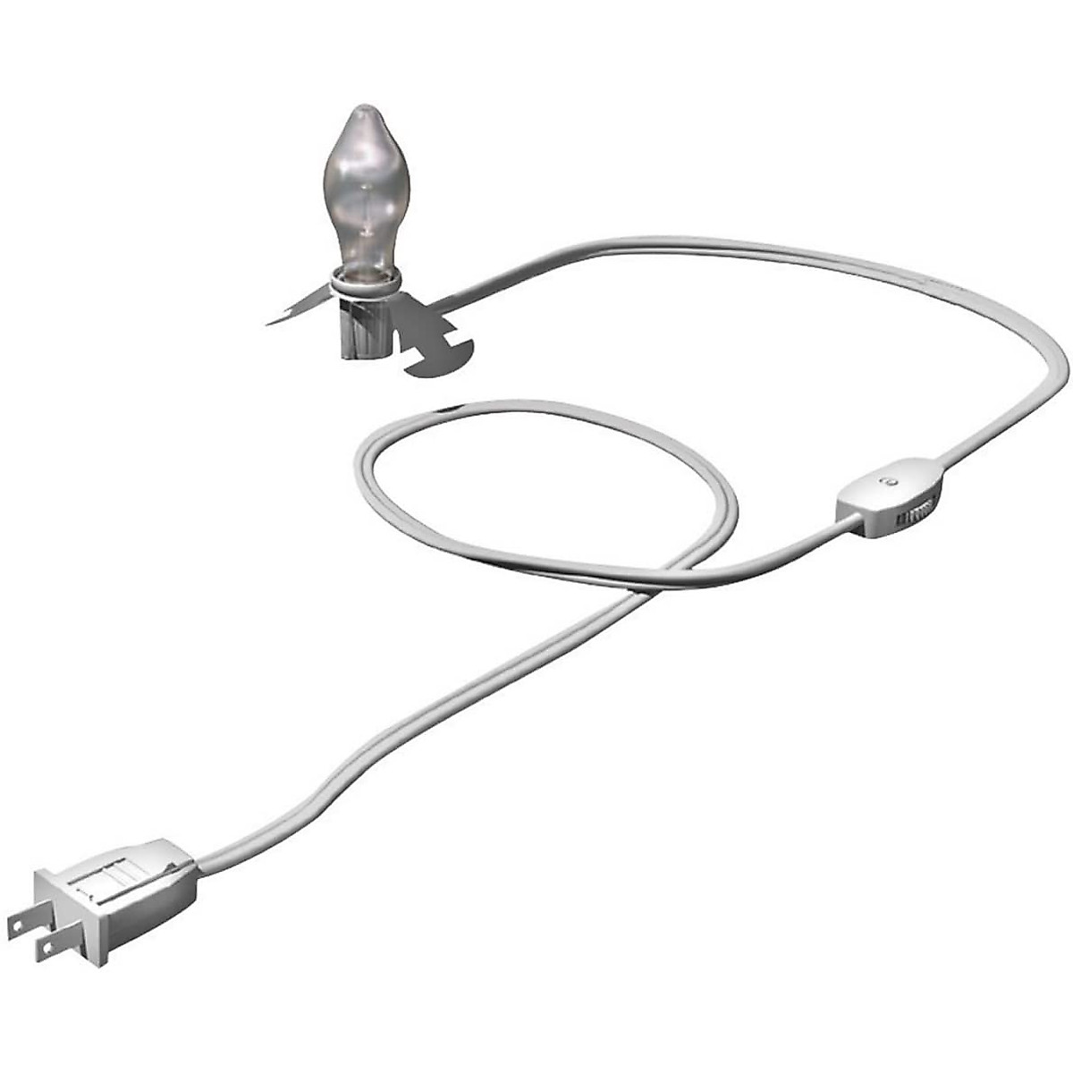 Westinghouse Replacement Cord 1 Bulb C7 Ceramic Universal Clip, 1 Count (Pack of 1), White