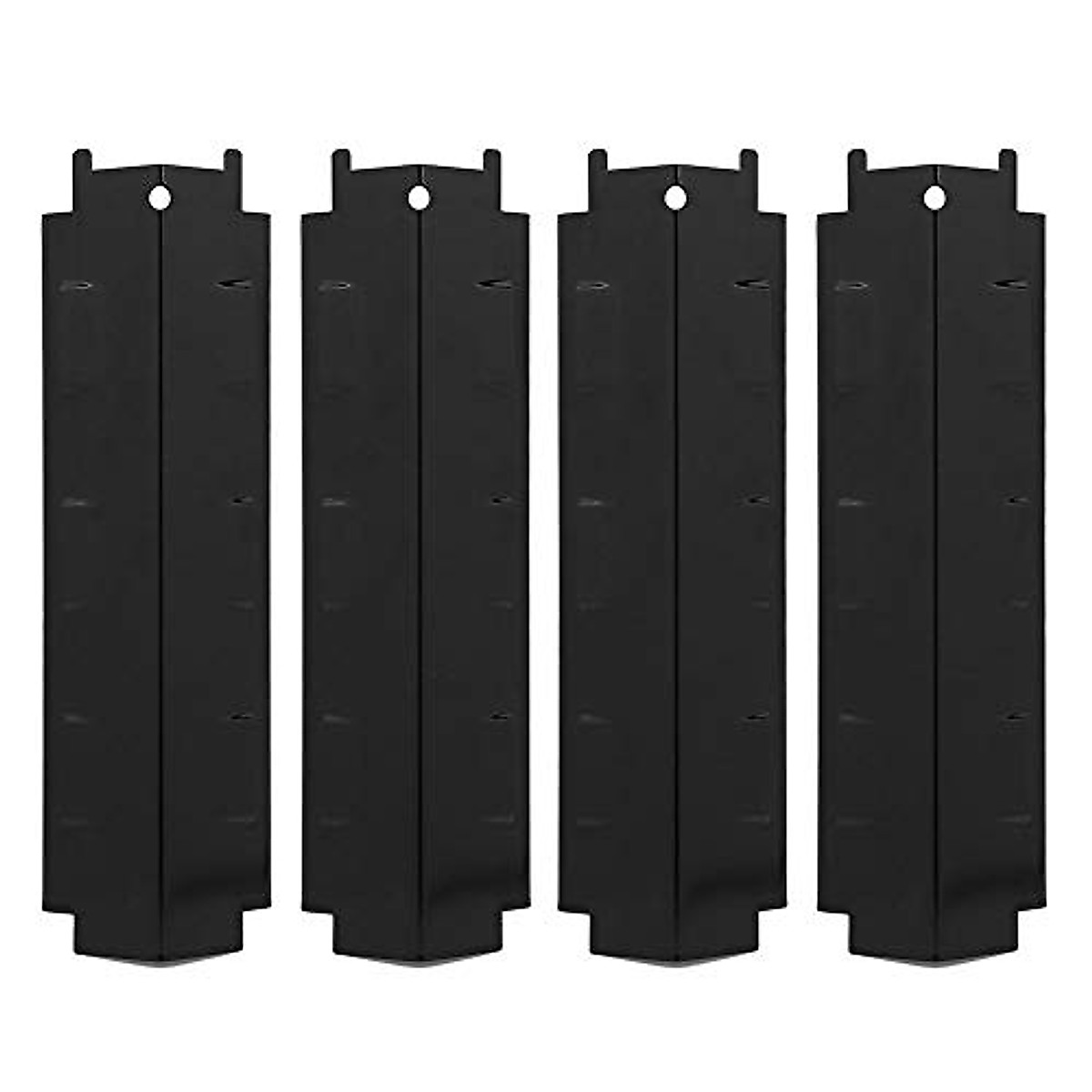 Alinory Flexible Easy to Install Grill Repair Kit Gas Grill Heat Plate, Heat Plate Shield, 4Pcs for Grill for Outdoor Traveling Barbecue Camping