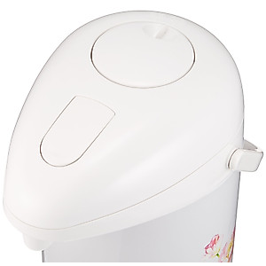 Zojirushi AB-RB22-FC Glass Thermos Air Pot, Tabletop, Heat Retention, 0.6 gal (2.2 L), White