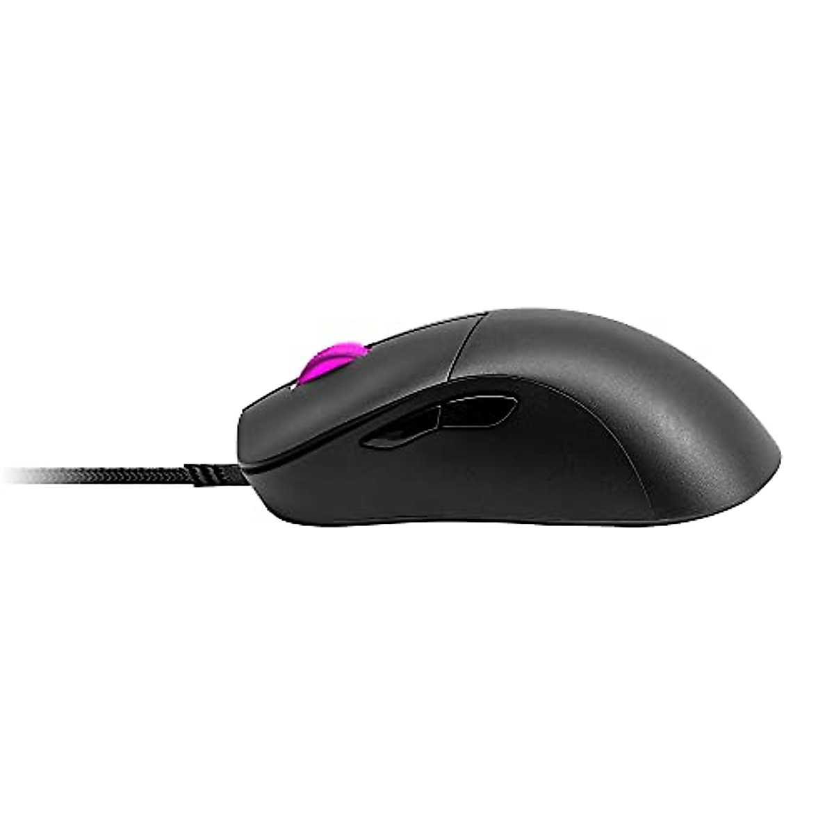 Cooler Master MM730 Wire Gaming Mouse Black, Adjustable 16,000 DPI, Palm|Claw Grip, PixArt Optical Sensor, Ultraweave Cable, PTFE Feet, RGB Lighting (MM-730-KKOL1)