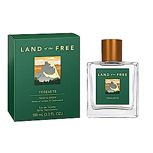 Land of the Free Yosmite Eau de Toilette Spray, 3.3 FL OZ, Pack of 1