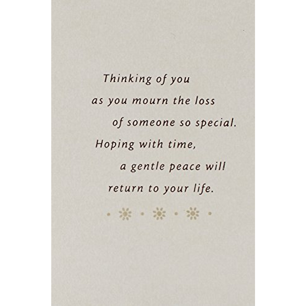 Hallmark Sympathy Card (Beautiful Soul) (0399RZB1288)