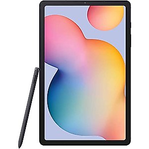 SAMSUNG Galaxy Tab S6 Lite 10.4’’ Touchscreen (2000x1200) WiFi Tablet, Octa Core Exynos 9610 CPU, 4GB RAM, 64GB SSD, Front and Rear Camera, Bluetooth, Android 10 w/S Pen, Cover & 128GB SD