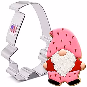 Gnome Cookie Cutter, 4" Made in USA by Ann Clark