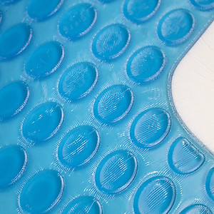 ErgoFoam Seat Cushion for Office Chair - Memory Foam Cooling Gel Coccyx Cushion for Tailbone Pain - Tailbone Cushion - Sciatica Pillow for Sitting (Black)