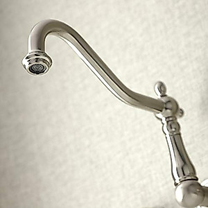 Kingston Brass KS1288PKL Duchess Kitchen Faucet, Brushed Nickel