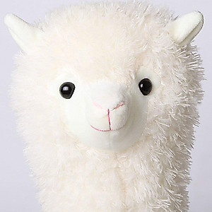 Spring Country Alpaca Plush Toy, Llama Stuffed Animal Large 18" Doll Plushie Hug Pillow Soft Fluffy Cushion Super Christmas Valentine Gift, Birthday