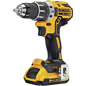 DEWALT 20V MAX Cordless Drill and Impact Driver, Power Tool Combo Kit with 2 Batteries and Charger, Brushless (DCK283D2)