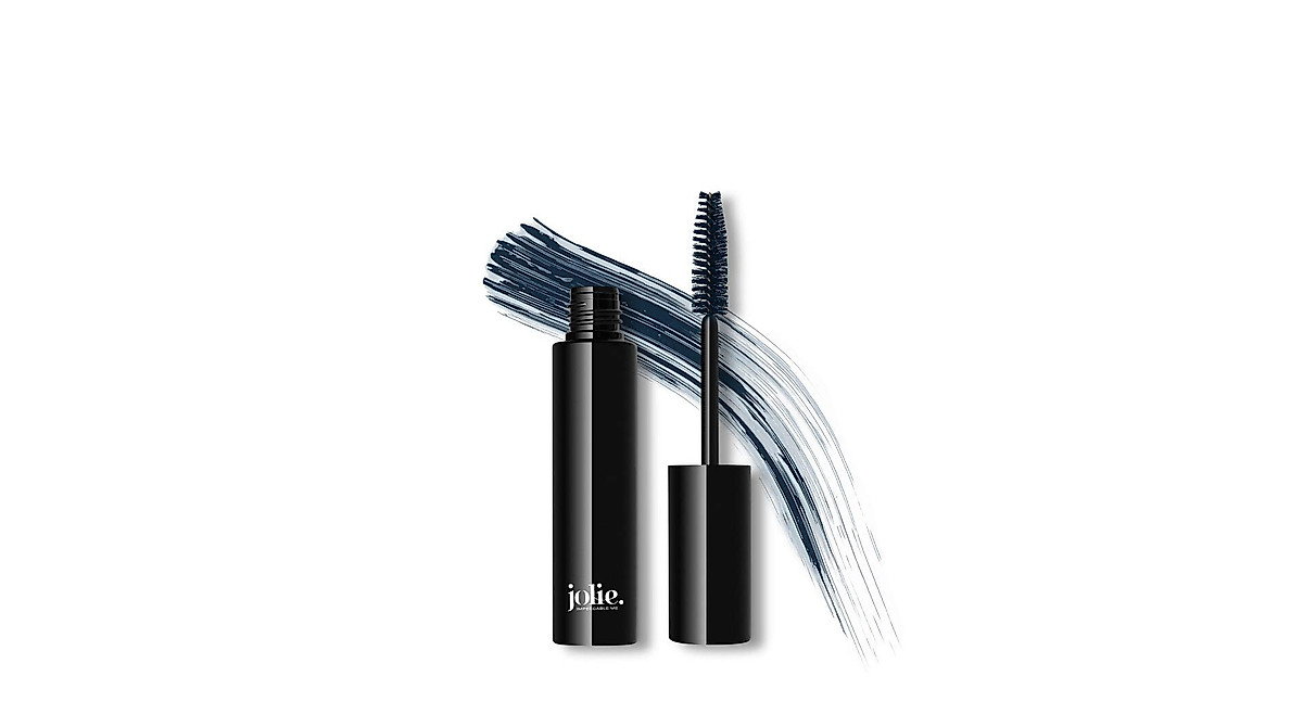 Gentle Navy Mascara for Sensitive Eyes | Jolie Cosmetics
