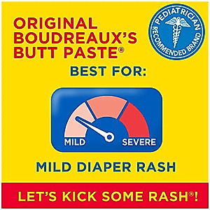 Boudreaux's Butt Paste Complete Rash Kicking Kit, Diaper Rash Cream Ointments for Baby & Applicator