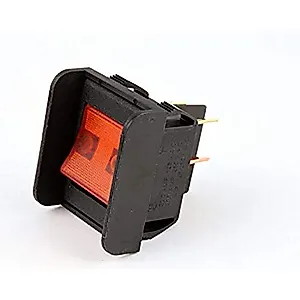 Duke (DUKEN) Lighted Switch (Amber) 250V #Crtl111A250V3M9B