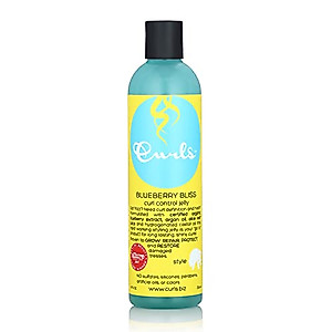 Curls Blueberry Bliss Control Jelly - 8 oz, Define & Defrizz, Wash and Go's, Twist Outs & Braid Outs, for Wavy, Curly, and Coily Hair Types