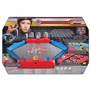 Bakugan Battle League Coliseum, Deluxe Game Board with Exclusive Fused Howlkor x Serpenteze, Kids Toys for Boys Ages 6 and Up