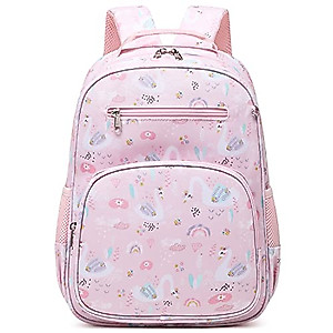 abshoo Swan Kids Backpack for School Girls Kindergarten Preschool Toddler Backpack (Swan)