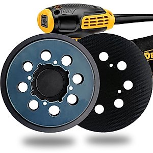 2 Pack 5 Inch 8 Hole Hook and Loop Replacement Sander Pad for DeWalt DWE6423/6423K, DWE6421/6421K, DWE6421-B2, DWE6421-B3, DWE6421-BR, DCW210B Sander Part -DWE64233 & N329079