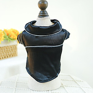 Dog Pajamas Soft Silk Shirts Loungewear Comfortable Breathable Puppy Pajamas Pet Clothes French Bulldog Yorkie Shih Tzu Pjs Outfit