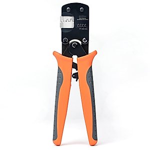 iCrimp IWS-3220M Micro Connector Pin Crimping Tool 0.03-0.52mm² 32-20AWG Ratcheting Crimper for D-Sub,Open Barrel suits Molex,JST,JAE