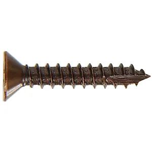 Hillman 45363 #7 x 3/4-Inch Flat Phillips Wood Screw, Antique Bronze, (Pack of 40)