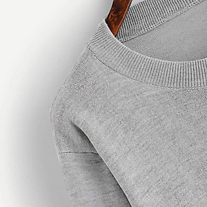 Women's Sweatshirt Thenlian Christmas Tree Print Women Long Sleeve O-Neck Pullover Sweatshirt Jumper(XXL, Gray)