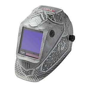 Lincoln Electric Medieval VIKING 3350 Welding Helmet, Large, Nylon, Double Ring Closure, 5 Year Warranty