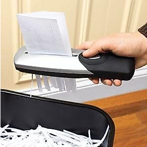 USB/Battery Operated Portable Mini Paper Shredder