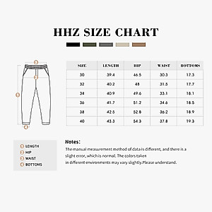 HHZ Men's Cotton Casual Loose Fit Sweatpants Yoga Baggy Sweats Open Bottom Sweatpants Lounge Jogging Gym Workout Pants Wide Leg Sweatpant(Y001Grey,38)