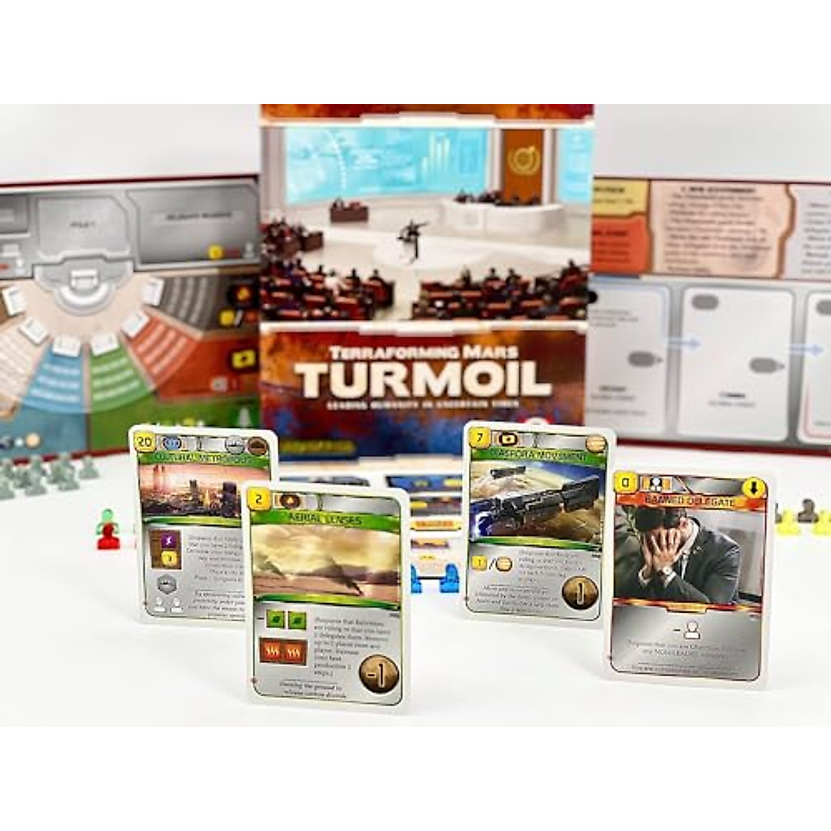 Terraforming Mars Turmoil by Stronghold Games, Strategy Board Game