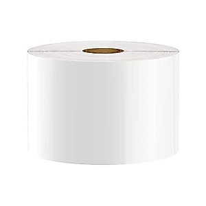Premium Vinyl Label Tape for DuraLabel, LabelTac, VnM SignMaker, SafetyPro, Viscom and Others, White, 3" x 150'