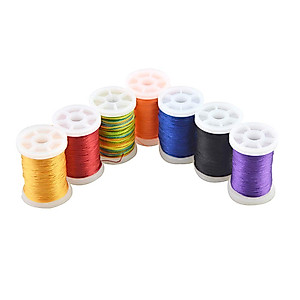 MILAEM Archery Bow String Serving Thread 110m Bowstring Material Nylon Bowstring Protector Archery Hunting Accessory (Purple)