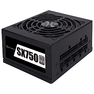 SilverStone Technology SX750 V1.1 Platinum, 750W SFX Fully Modular 80 Plus Platinum Power Supply, SX750-PT-X